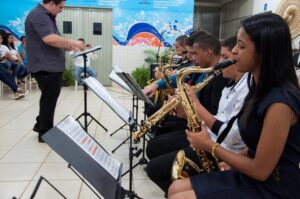 FCP Big Band faz pré-estreia em Mostra Didática do Centro de Criatividade | Prefeitura Municipal ...